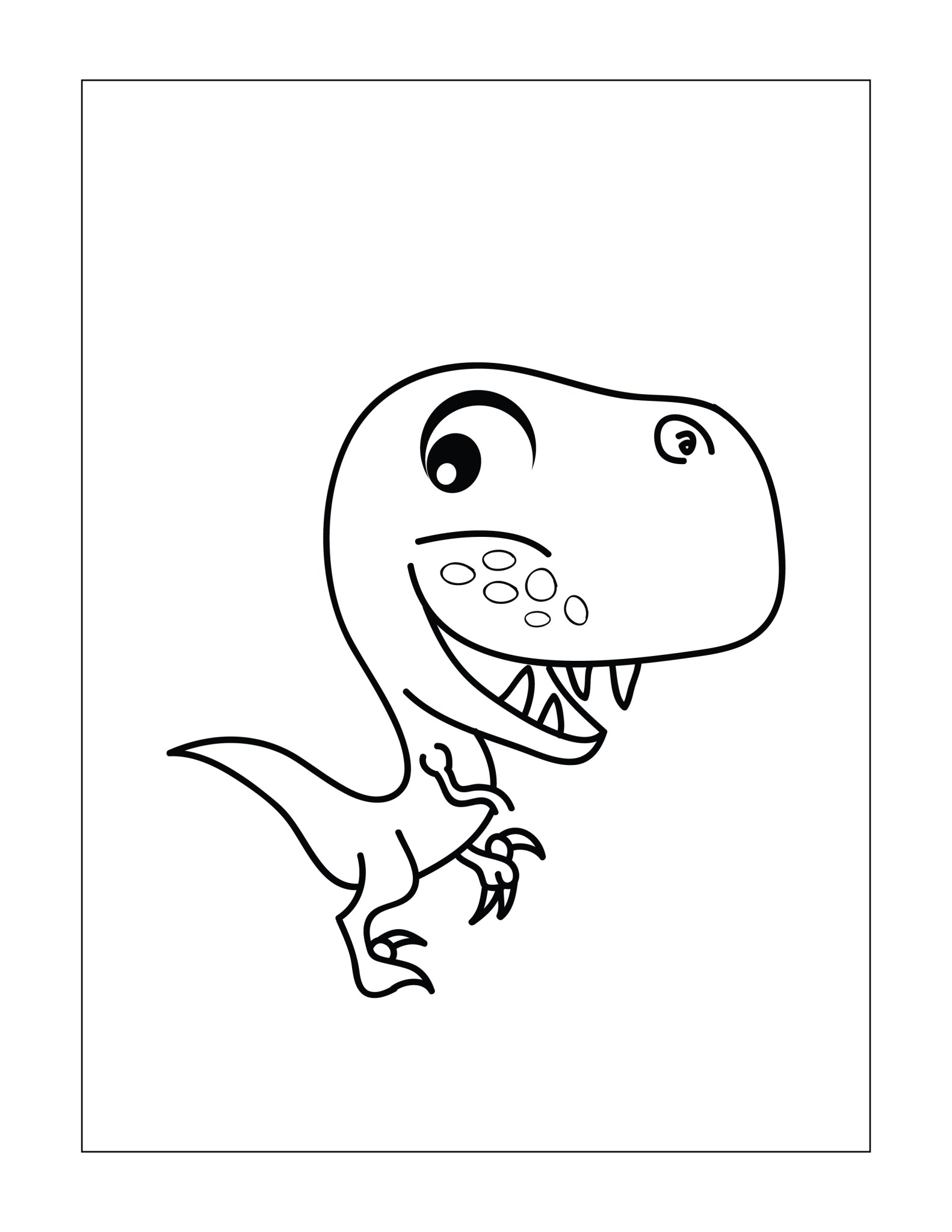 Cute Dinosaurs – Free 3 Colouring Pages – Colour Sonic