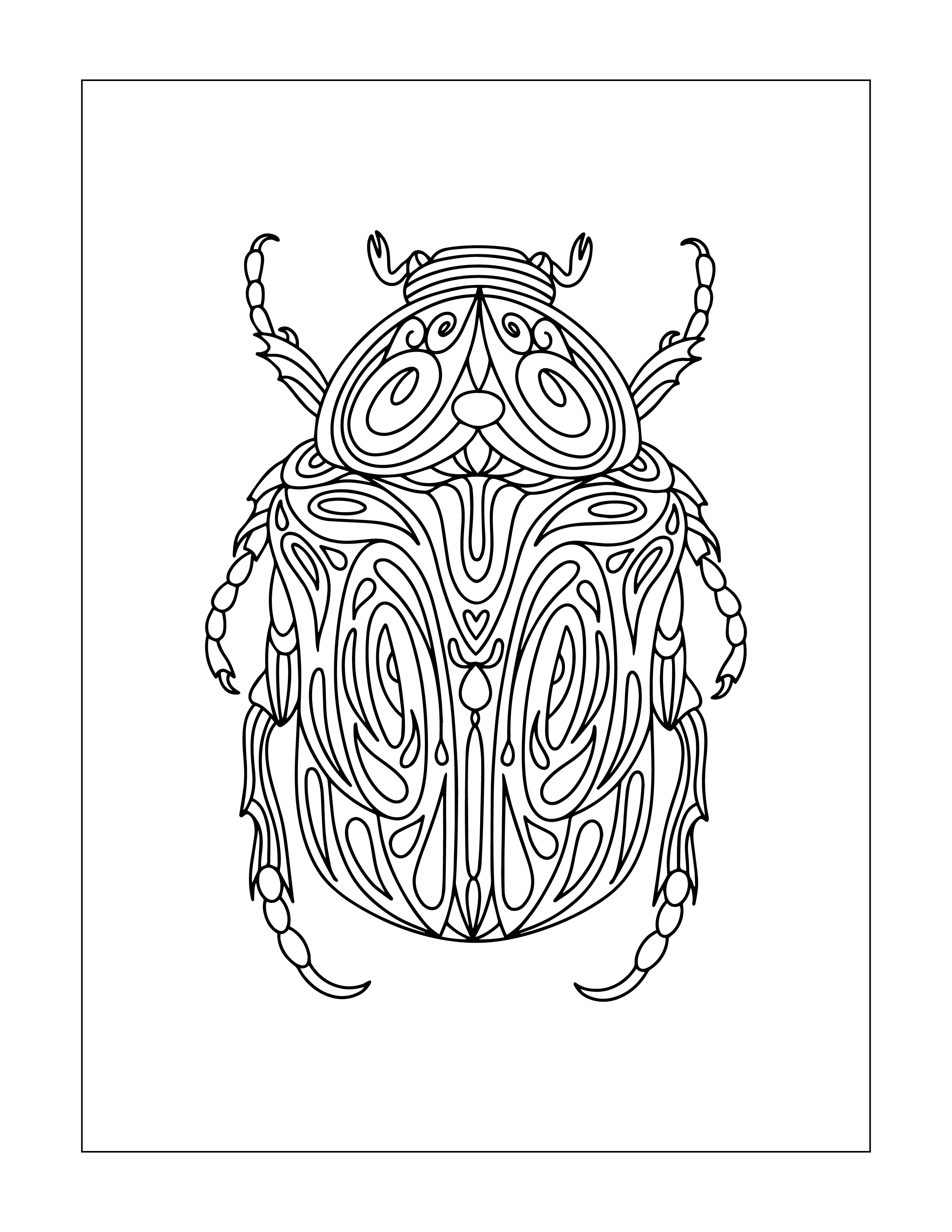 Free 3 Insect Colouring Pages For Kids – Colour Sonic