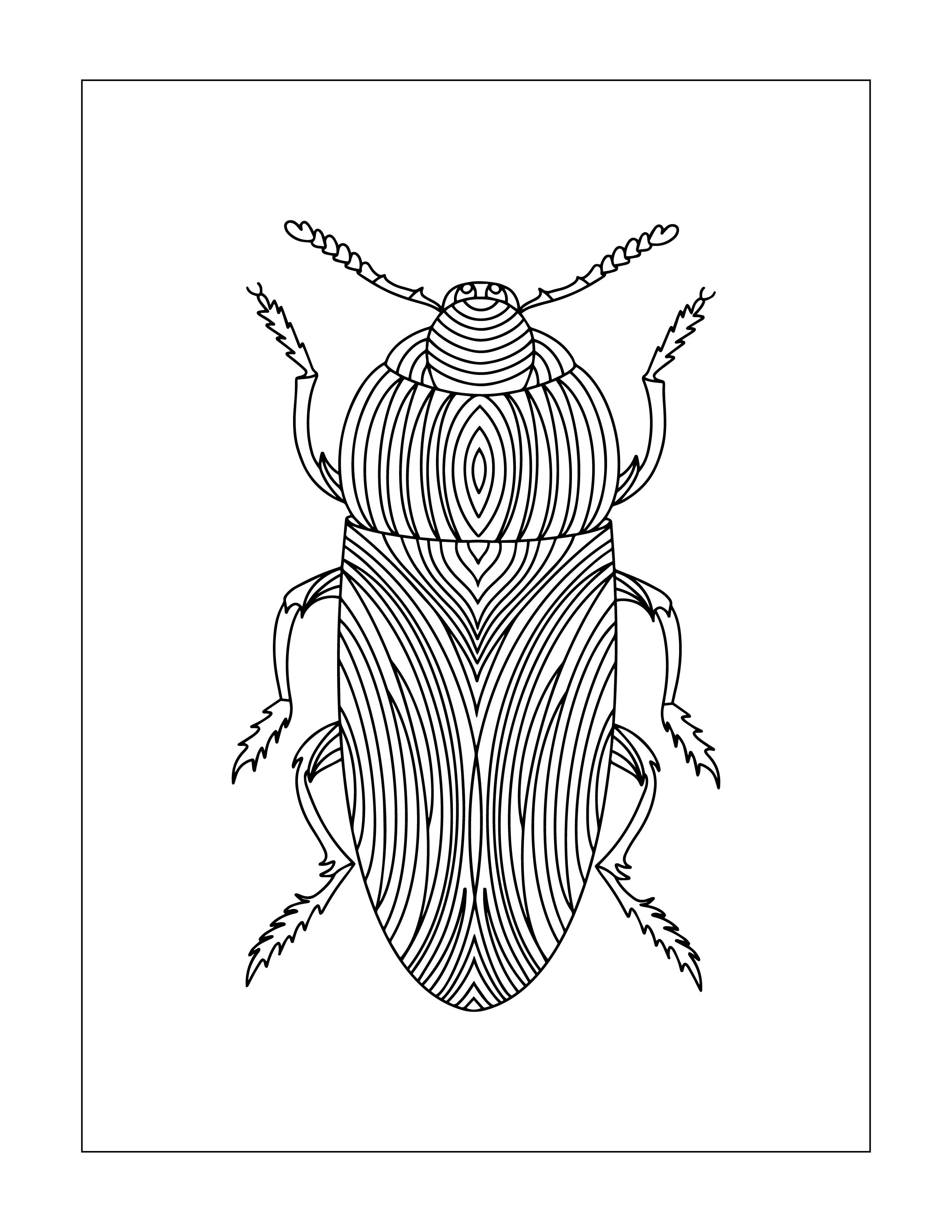 Free 3 Insect Colouring Pages For Kids – Colour Sonic