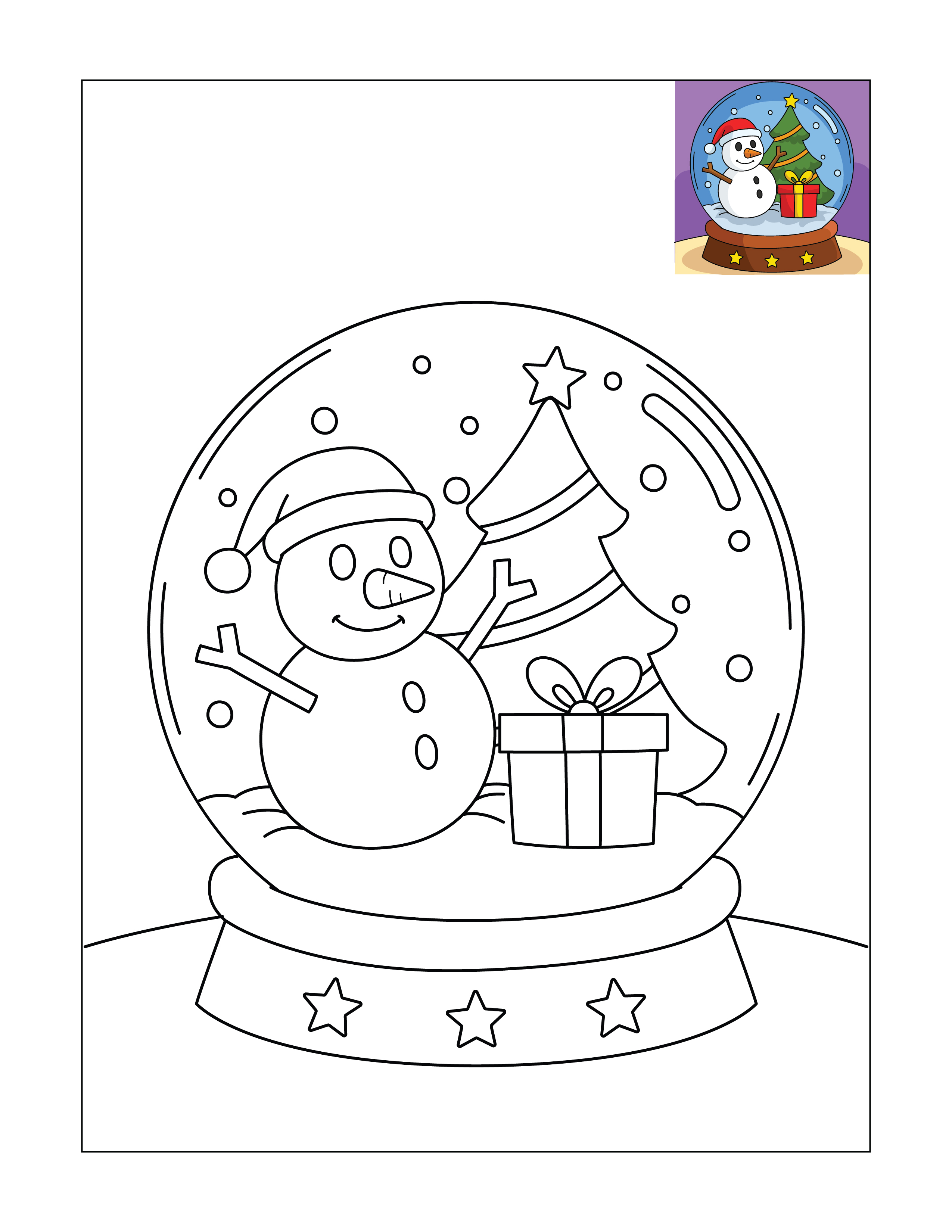 Free 3 Christmas Copy Colouring Pages For Kids – Colour Sonic
